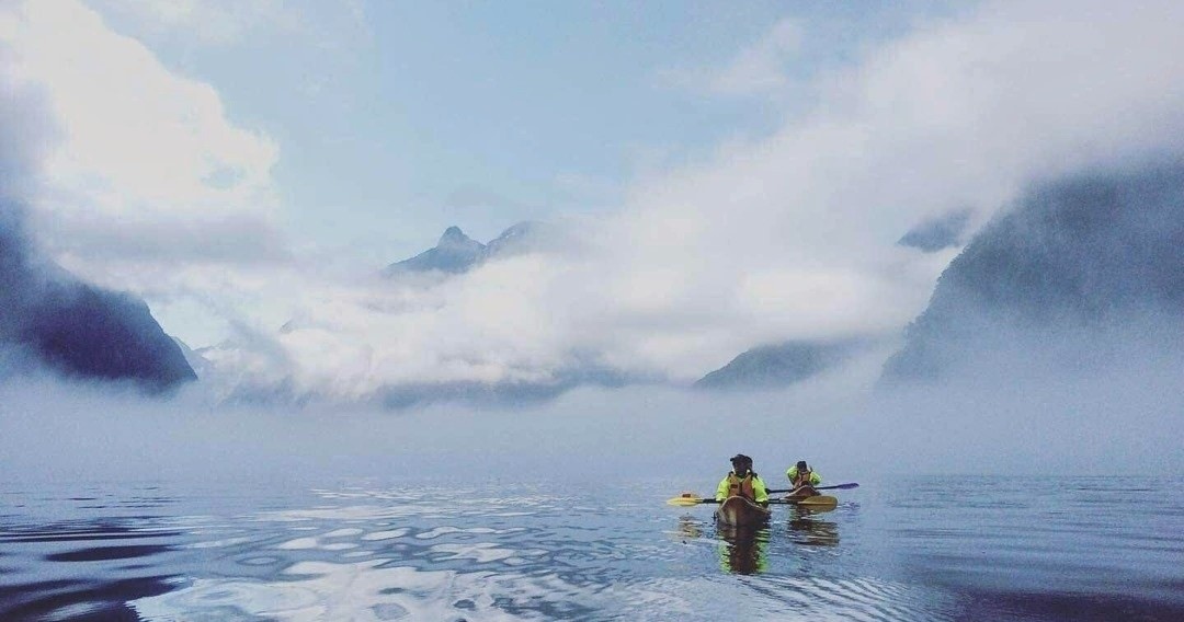 Sunrise Kayak Milford Sound, New Zealand | Rosco's Milford Kayaks